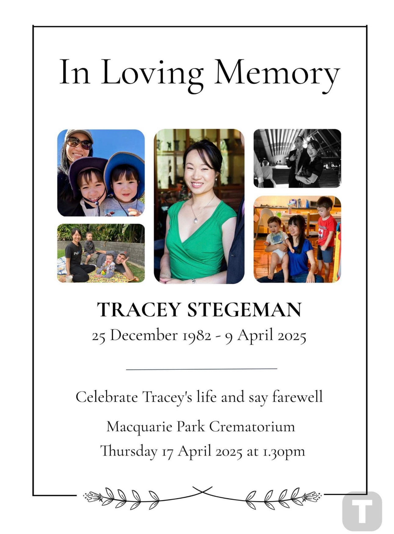 Vale Tracey Stegeman (nee Tsang) - FASD Hub Australia | FASD Hub